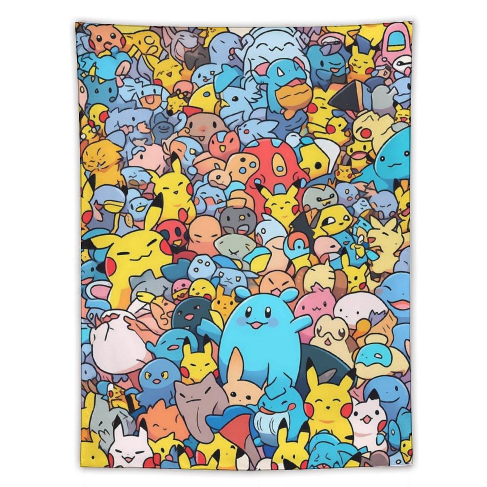 Pokemon Door curtain Doorway Privacy closet door 60"x80" curtain living ...