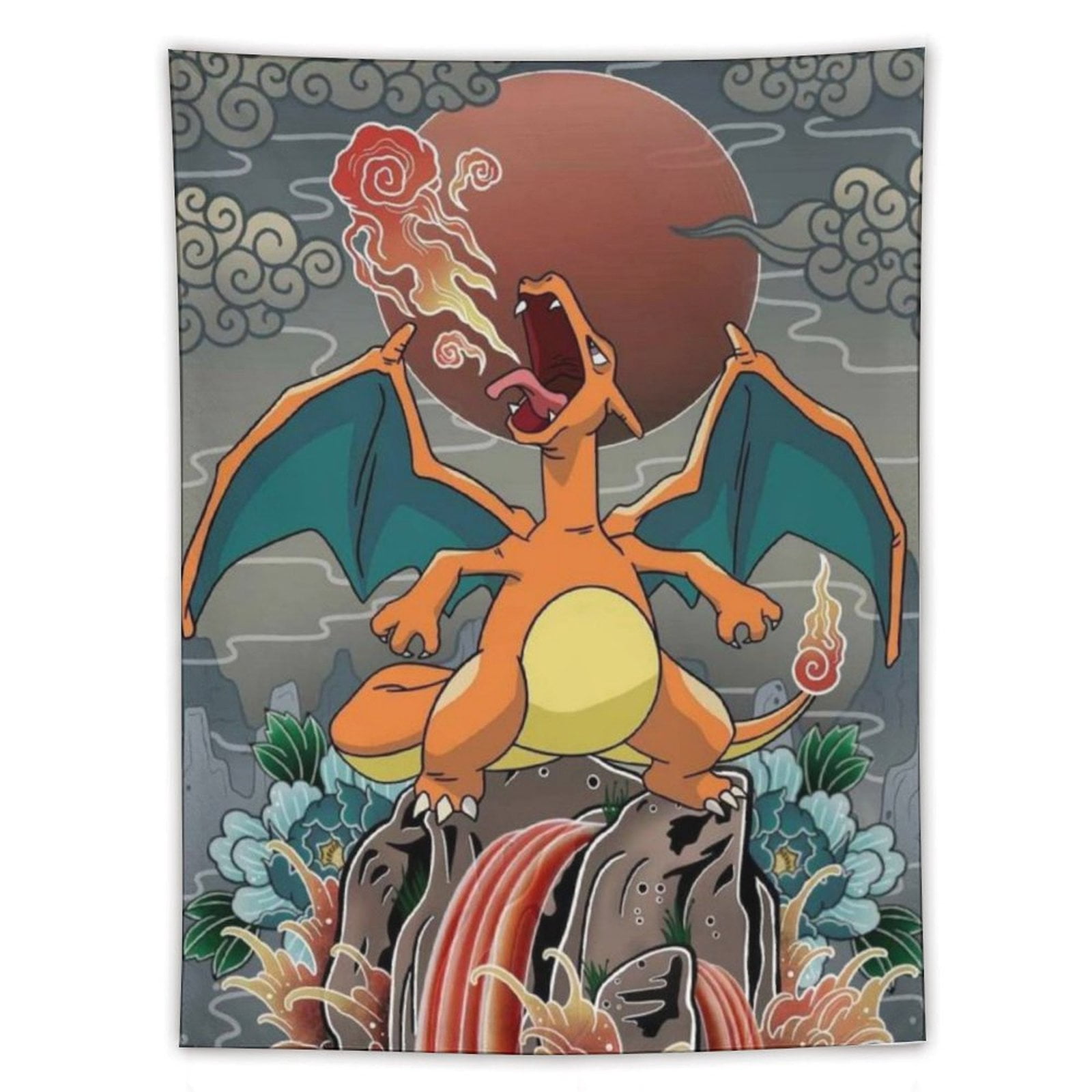 Pokemon Door curtain Doorway Privacy closet door 60"x80" curtain living ...