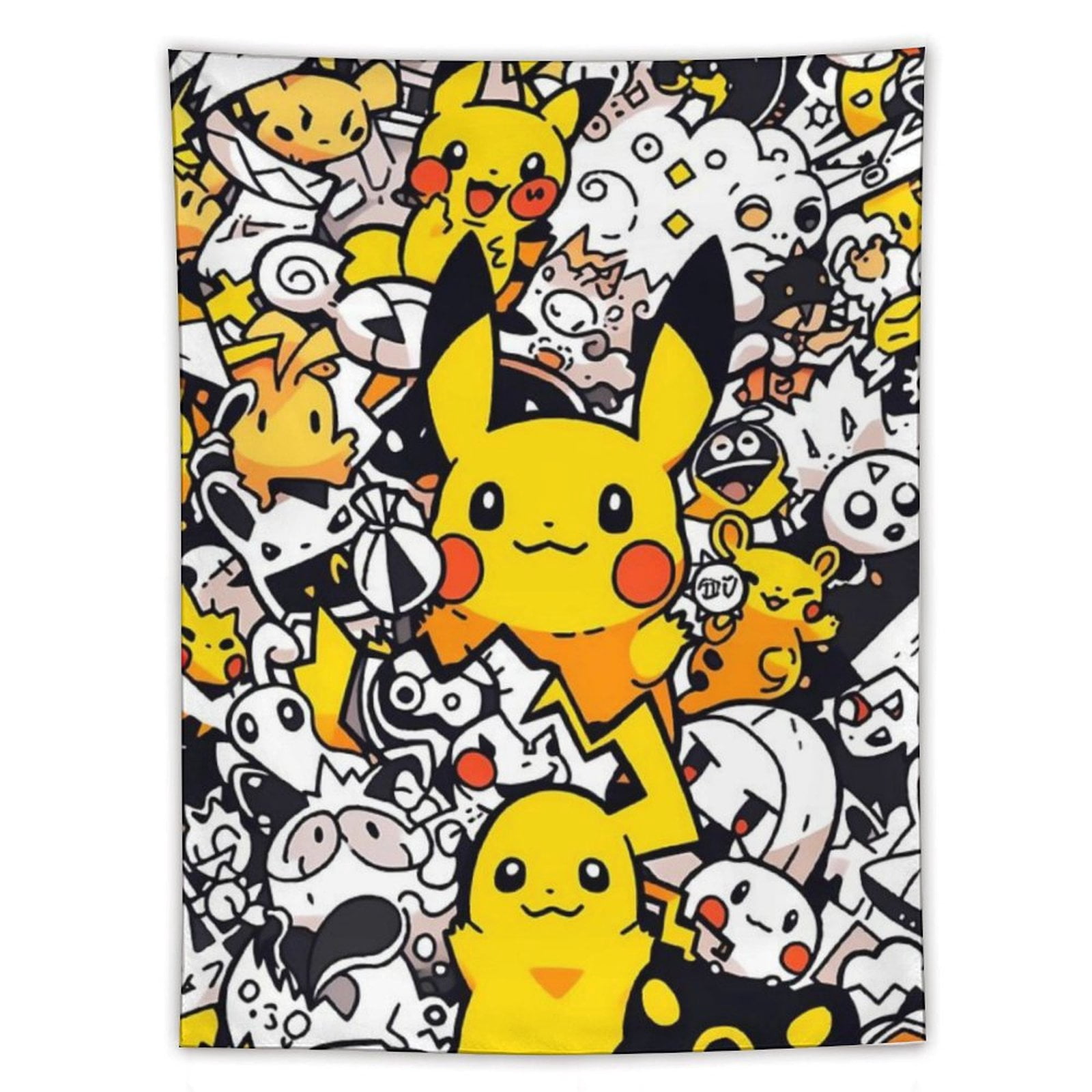 Pokemon Door curtain Doorway Privacy closet door 60"x80" curtain living ...