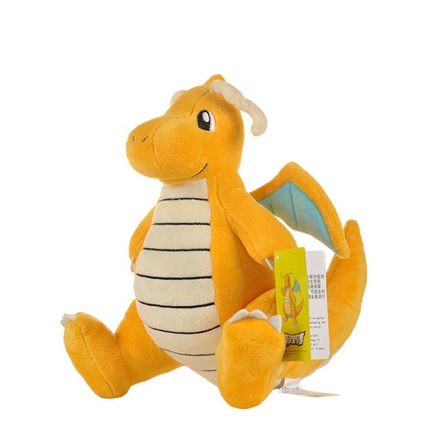 Pokemon Dragonite Character Plush 9.5 Inch Cuddly Toy - Walmart.com