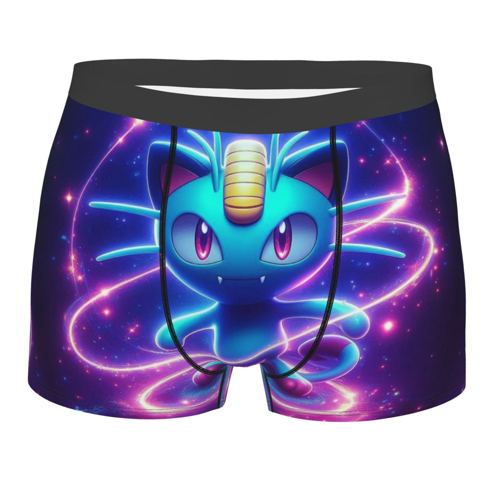 Pokemon E Men'S Comfort Breathable Boxer Briefs, Mens Underwear Soft ...