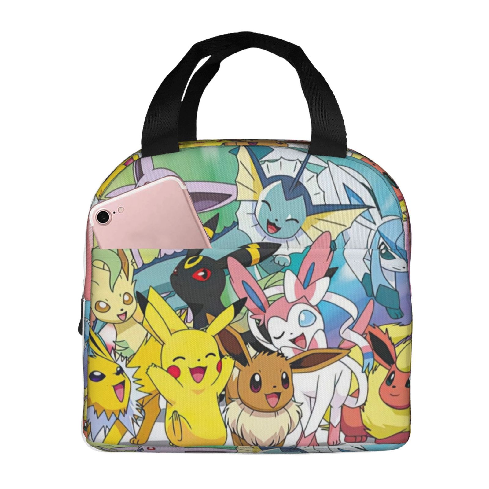 Pokemon Eeve Charmander Squirtle Bulbasaur Lunch Box,Lunch Box for Men ...