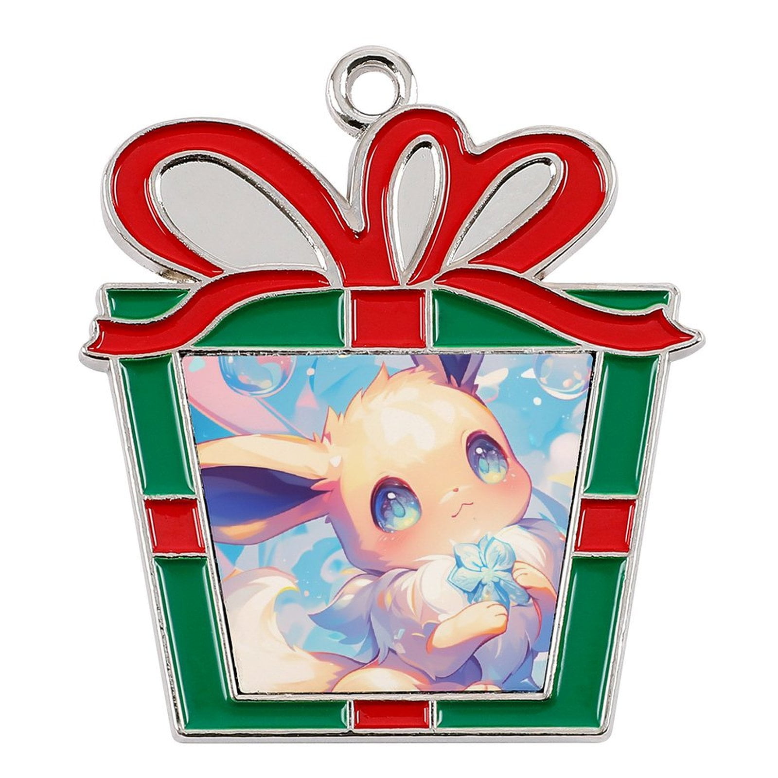 Pokemon_Eevee Alloy Christmas Pendants Ornaments for DIY Christmas for ...