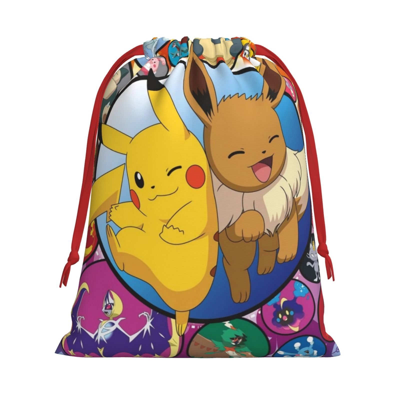 Pokemon&Eevee Alola Region Drawstring Bag For Kids Adults Gifts ...