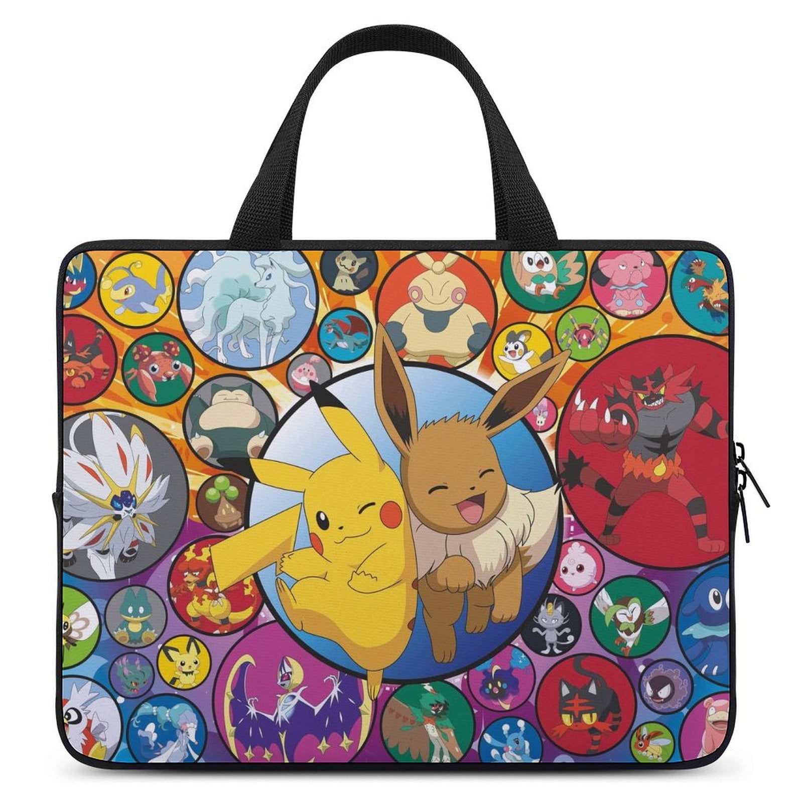 Pokemon&Eevee Alola Region Laptop sleeve with Handle, Laptop Case ...