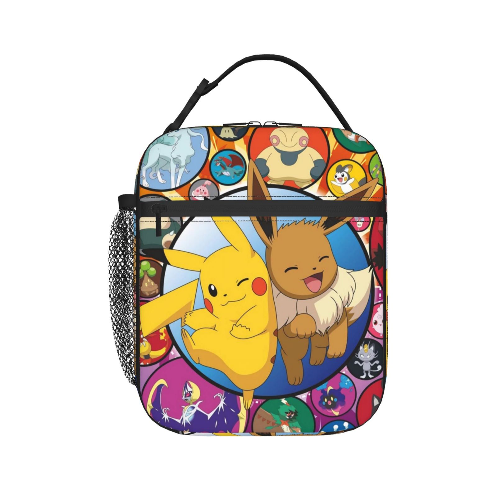 Pokemon&Eevee Alola Region Lunch Box for Men,Reusable Insulated Lunch ...