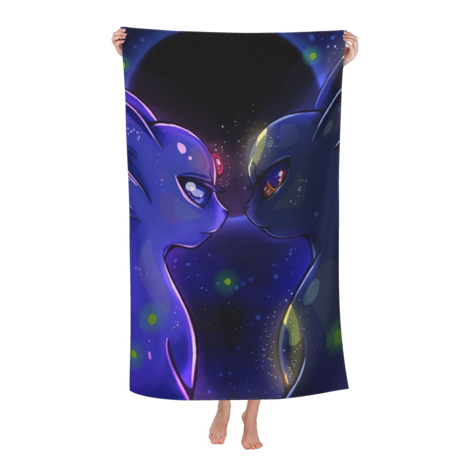 Pokemon-Eevee Bath Towels for Kids Adults,Pokemon-Eevee Beach Towel ...