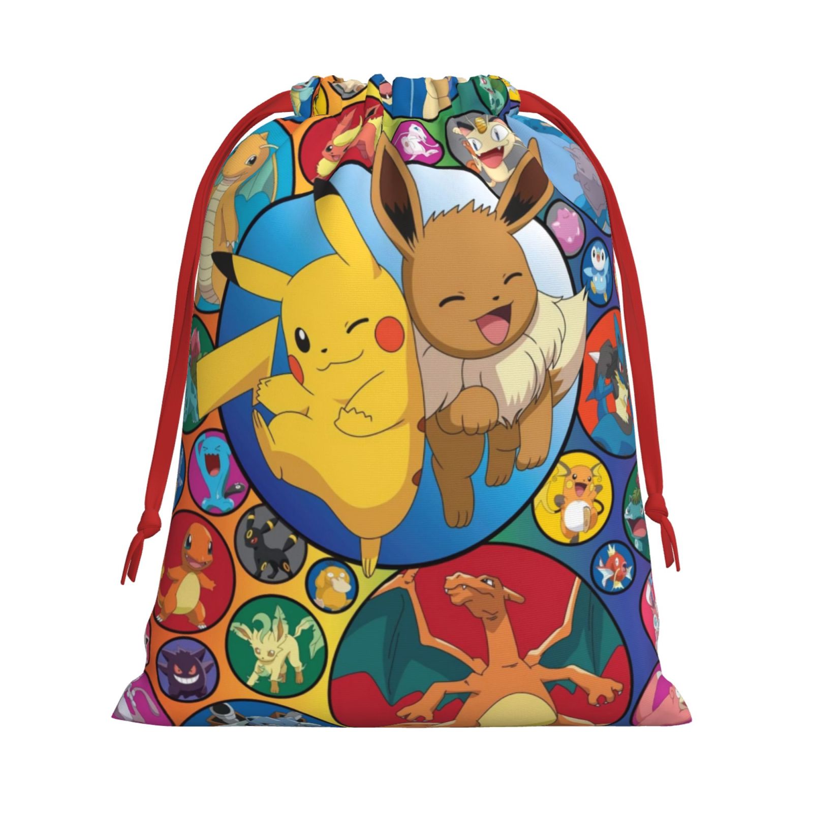 Pokemon Eevee Bubbles Christmas Gift Bags,Gift Bags,Drawstring ...