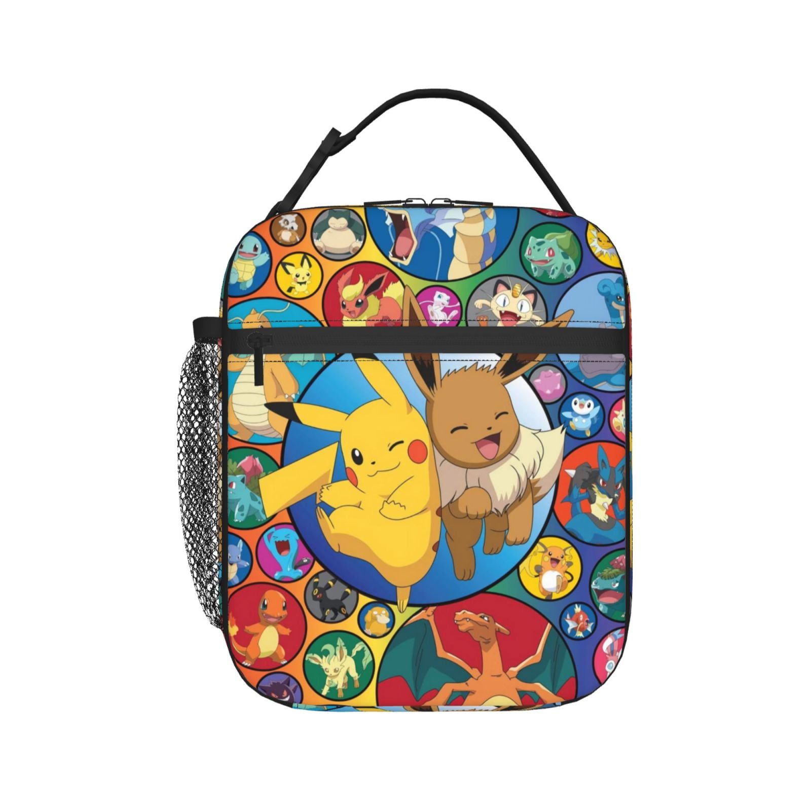 Pokemon Eevee Bubbles Lunch Box for Men,Reusable Insulated Lunch Tote ...