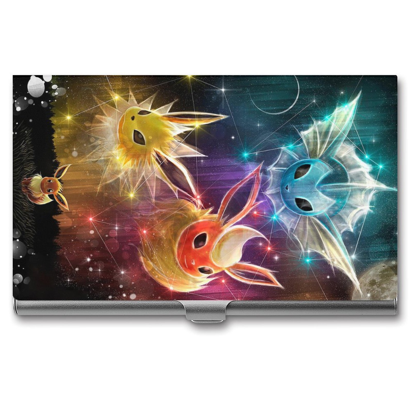 Pokemon Eevee Business Card Holder Men's and Women's Business Card Case ...