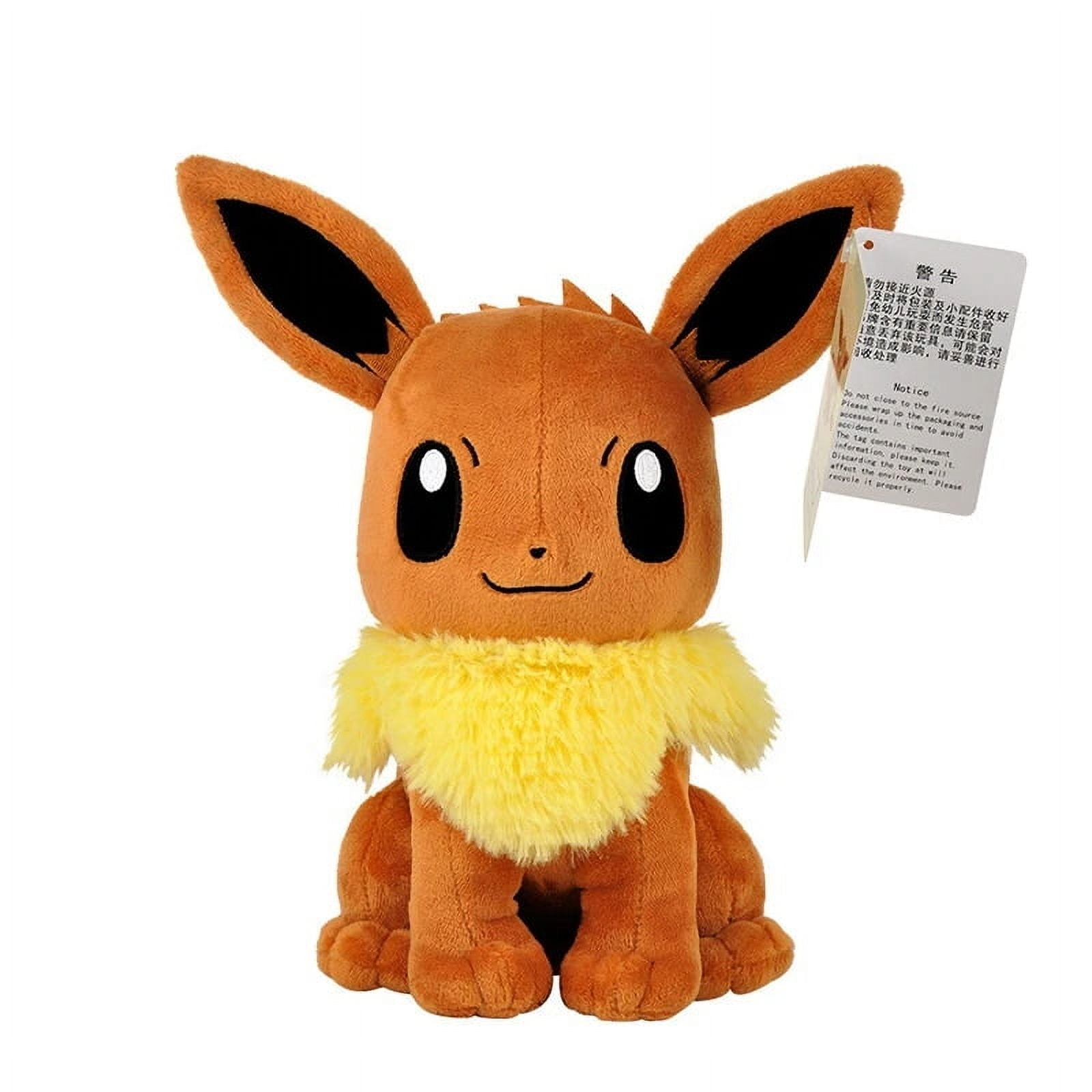 Pokemon Eevee Character Plush 10 Inch Cuddly Toy - Walmart.com