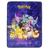 Pokemon Eevee Evolutions Sylveon Umbreon Vaporeon Throw Blanket - 46" x ...