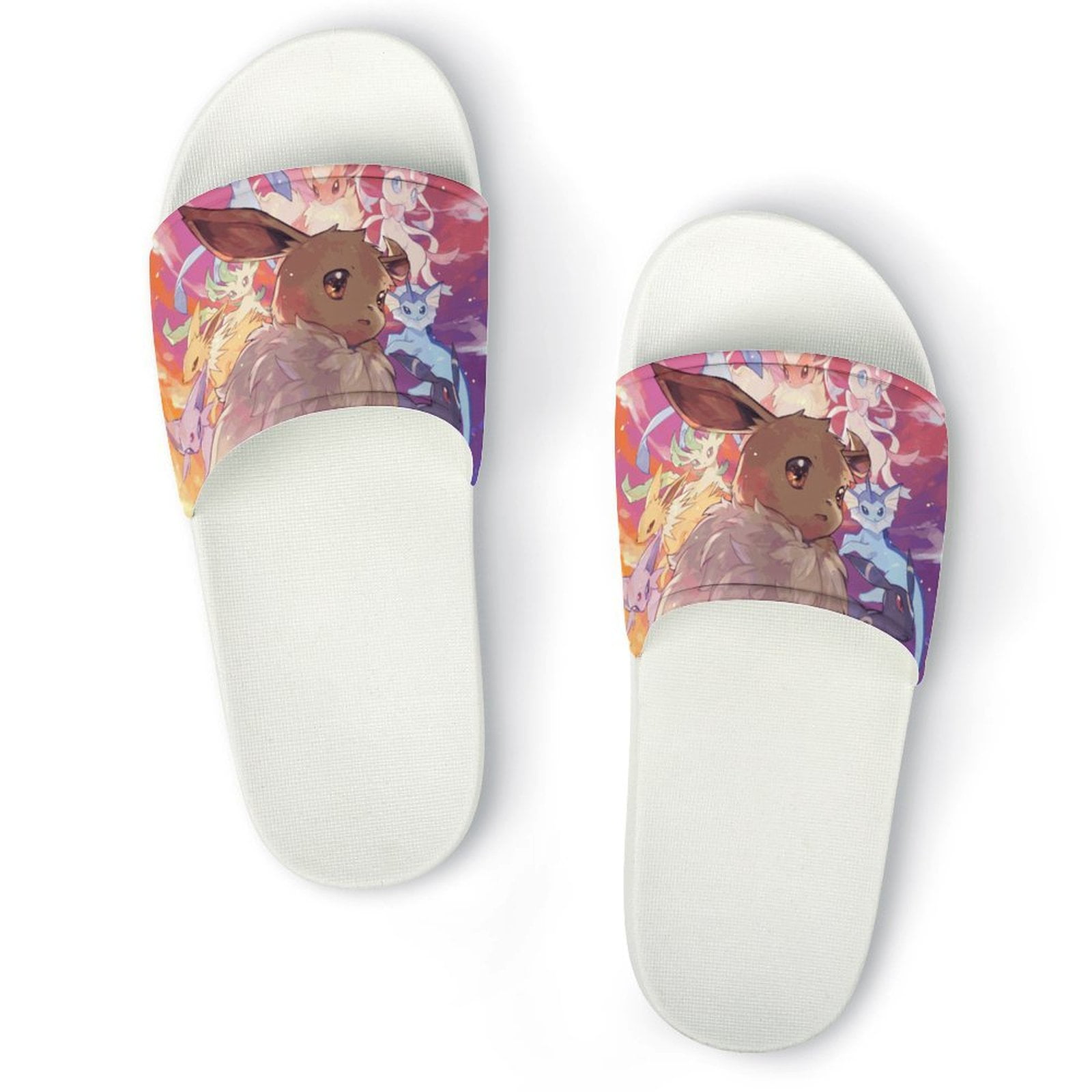 Pokemon Eevee House Slides Non Slip Quick Drying Shower Sandals ...