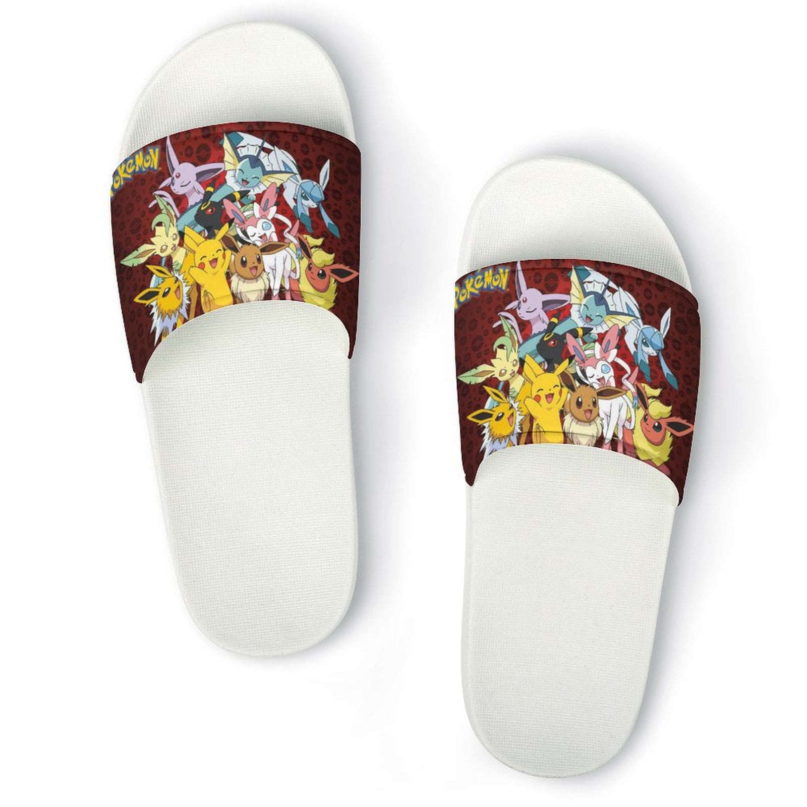 Pokemon Eevee House Slides Non Slip Quick Drying Shower Sandals ...
