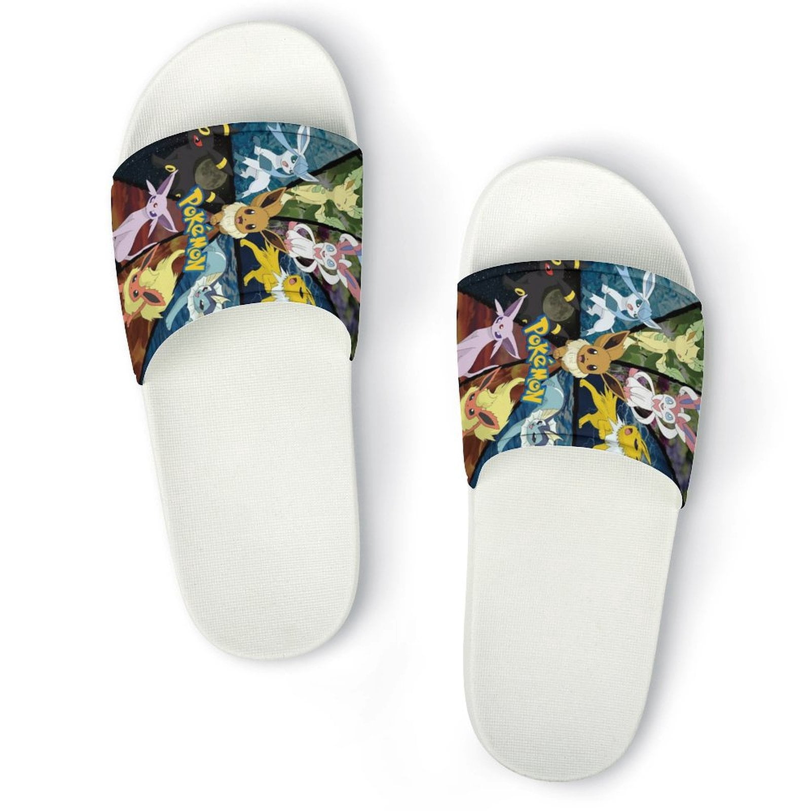 Pokemon Eevee House Slides Non Slip Quick Drying Shower Sandals ...