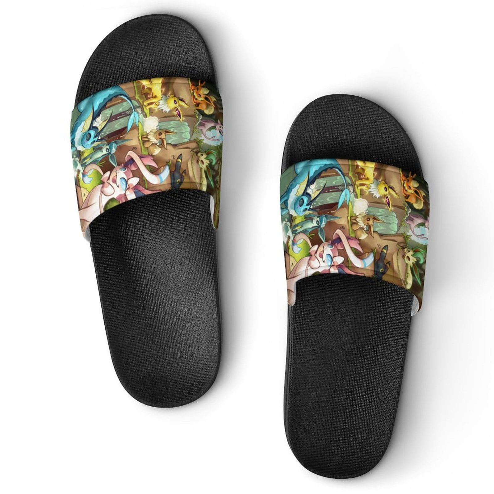 Pokemon Eevee House Slides Non Slip Quick Drying Shower Sandals ...