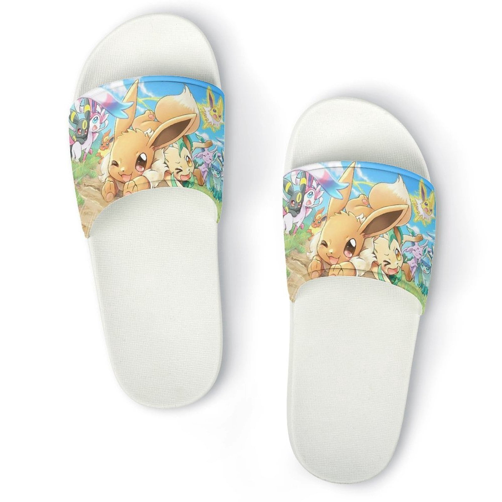 Pokemon Eevee House Slides Non Slip Quick Drying Shower Sandals ...