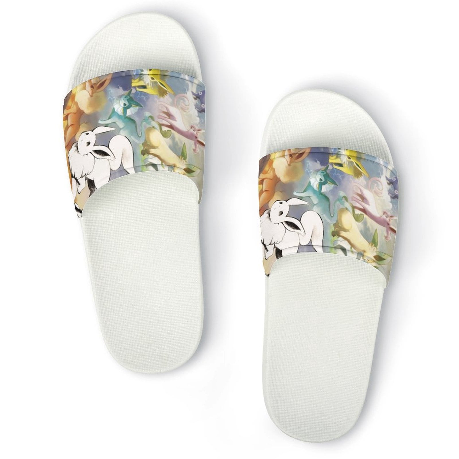 Pokemon Eevee House Slides Non Slip Quick Drying Shower Sandals ...