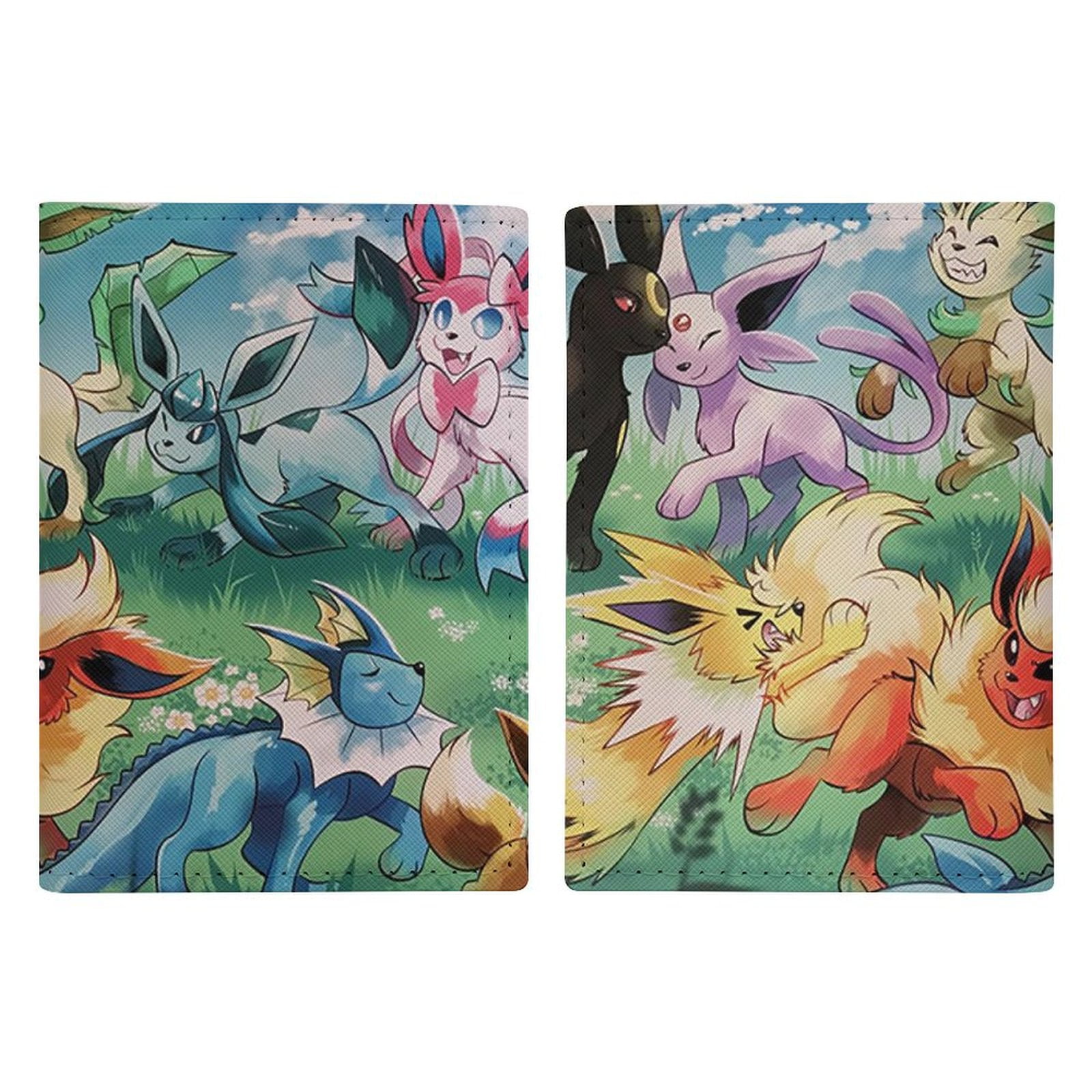 Pokemon_Eevee Passport Cover with Zipper Closure & Sim Pockets ...