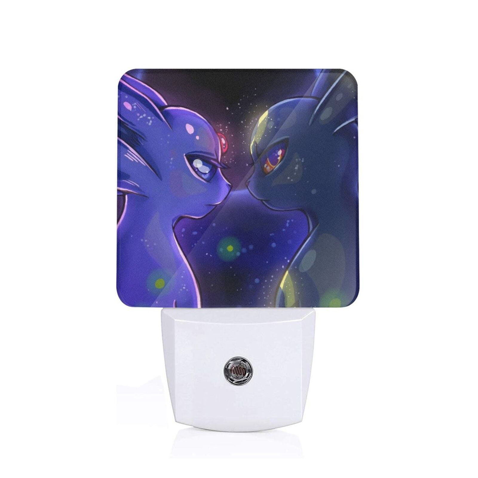 Pokemon-Eevee Plug-in LED Night Light Lamp with Dusk to Dawn Sensor for ...