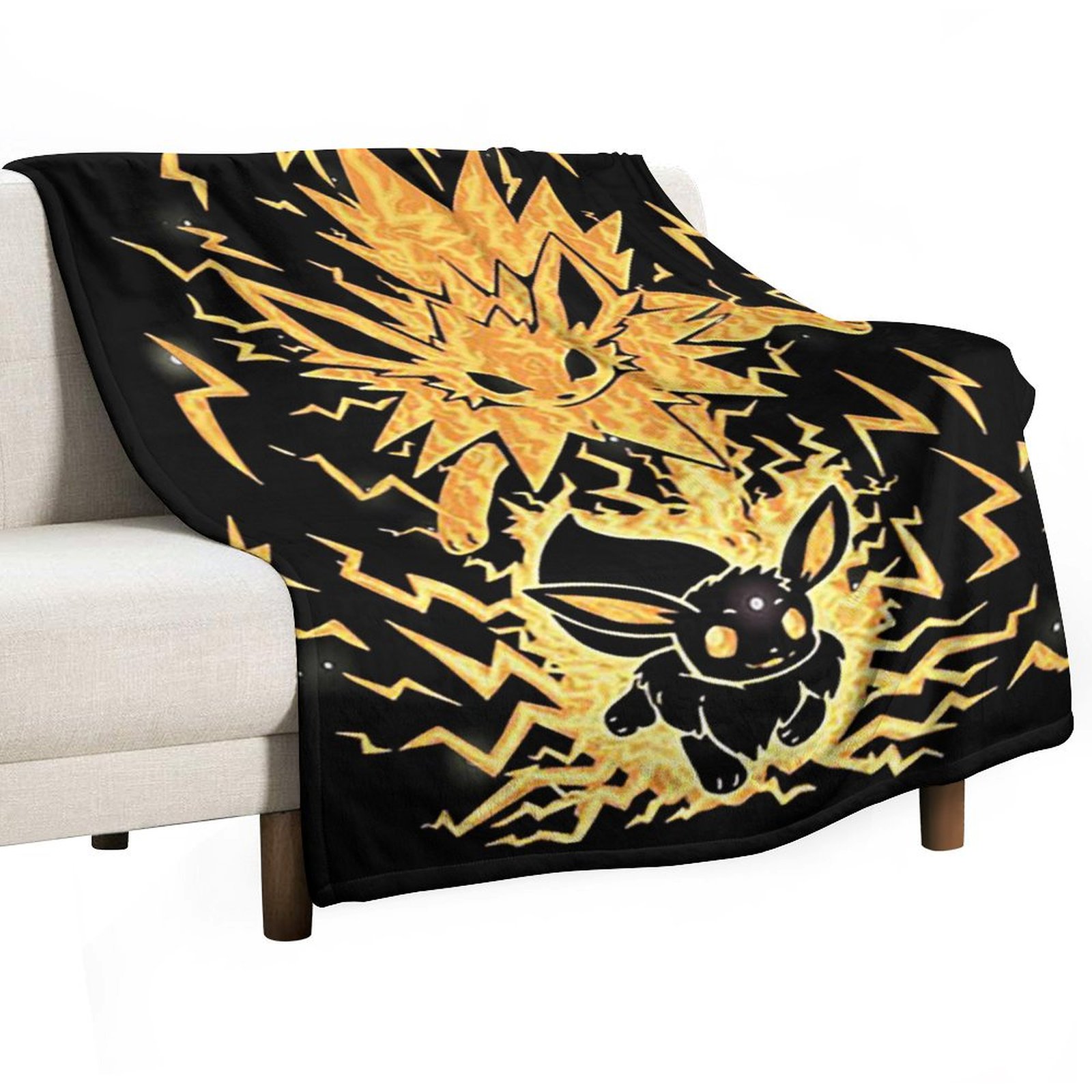Pokemon_Eevee Plush Throw Blanket - Measures 40"x60" - Kids Super Soft ...