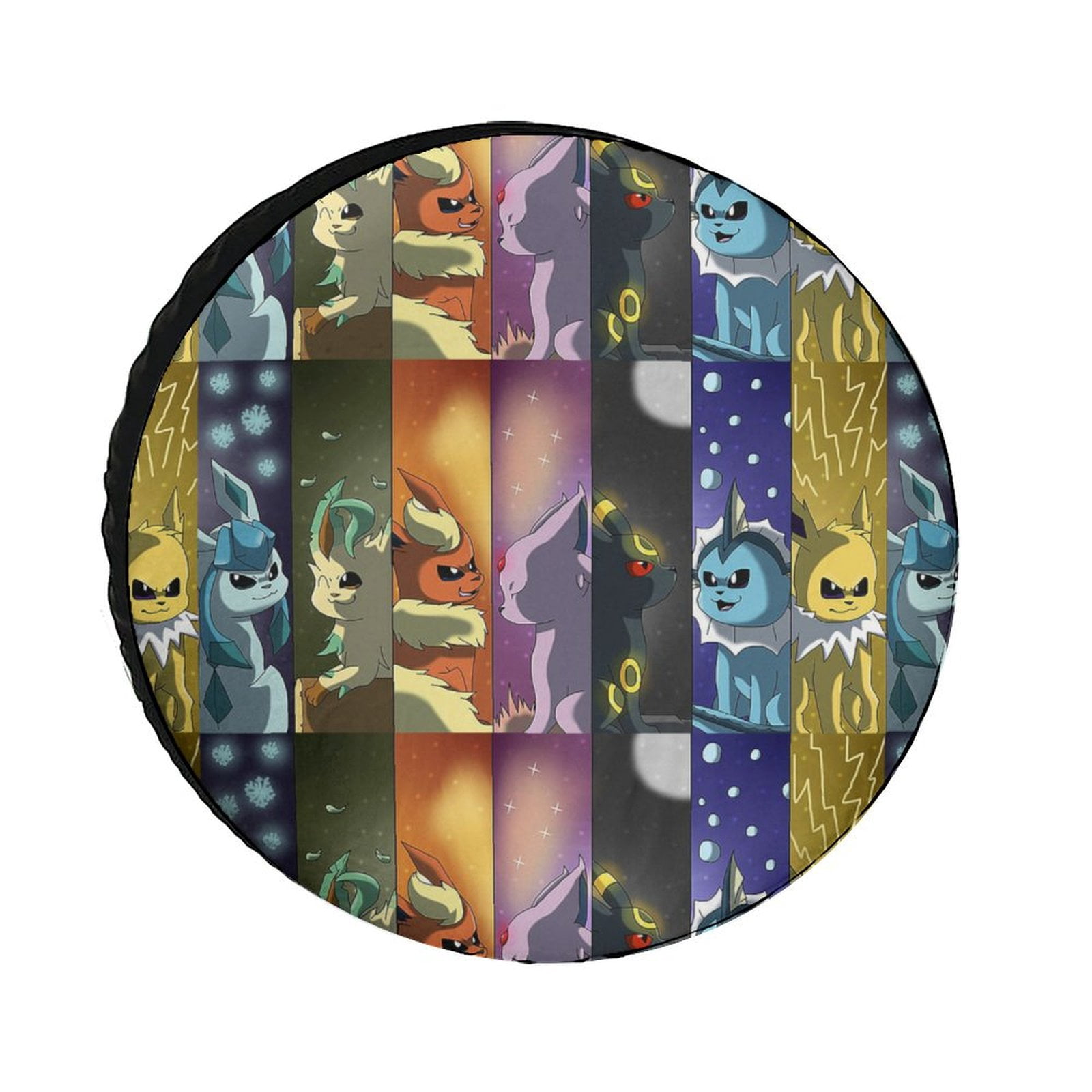 Pokemon Eevee Tire Cover Spare Tire Bag Spare tire Cover Waterproof ...