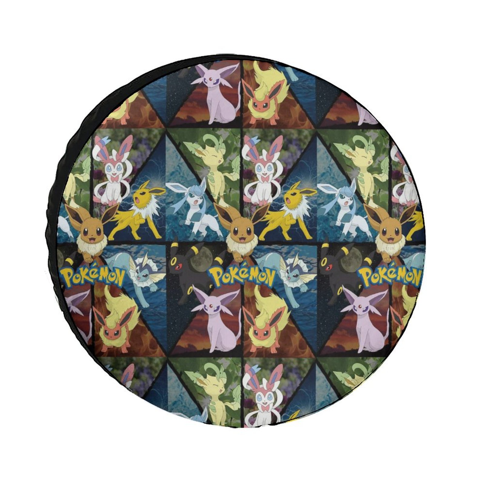 Pokemon Eevee Tire Cover Spare Tire Bag Spare tire Cover Waterproof ...