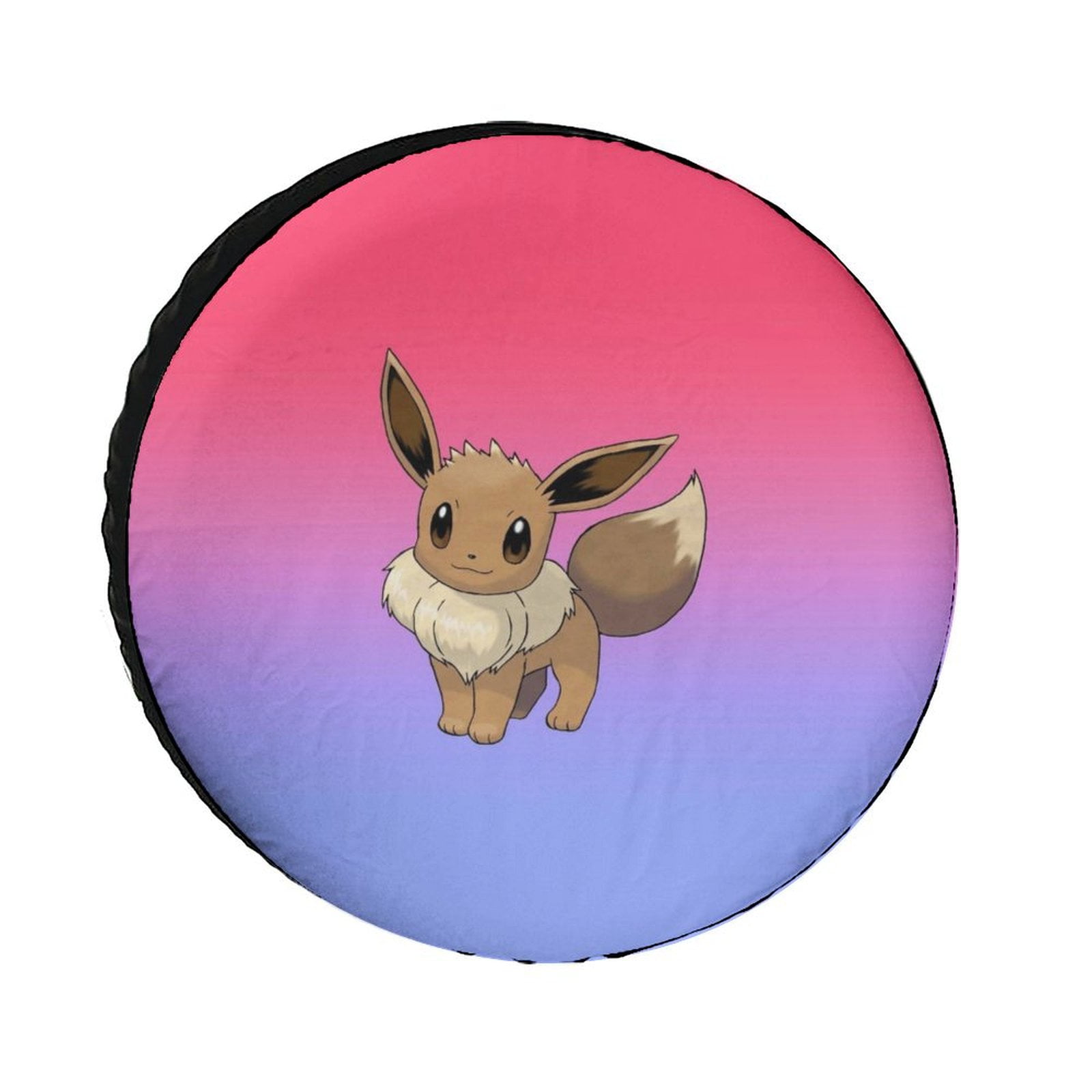 Pokemon Eevee Tire Cover Spare Tire Bag Spare tire Cover Waterproof Universal Spare Wheel Tire ...