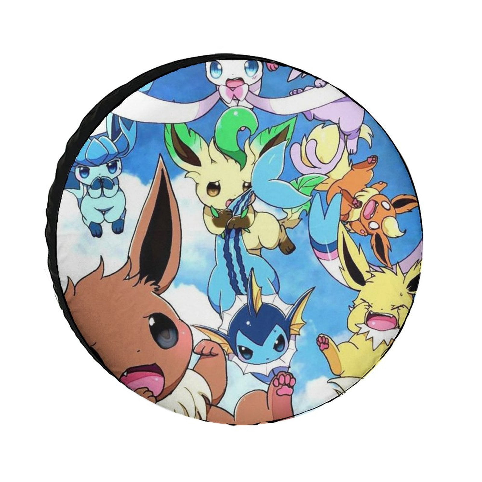 Pokemon Eevee Tire Cover Spare Tire Bag Spare tire Cover Waterproof ...