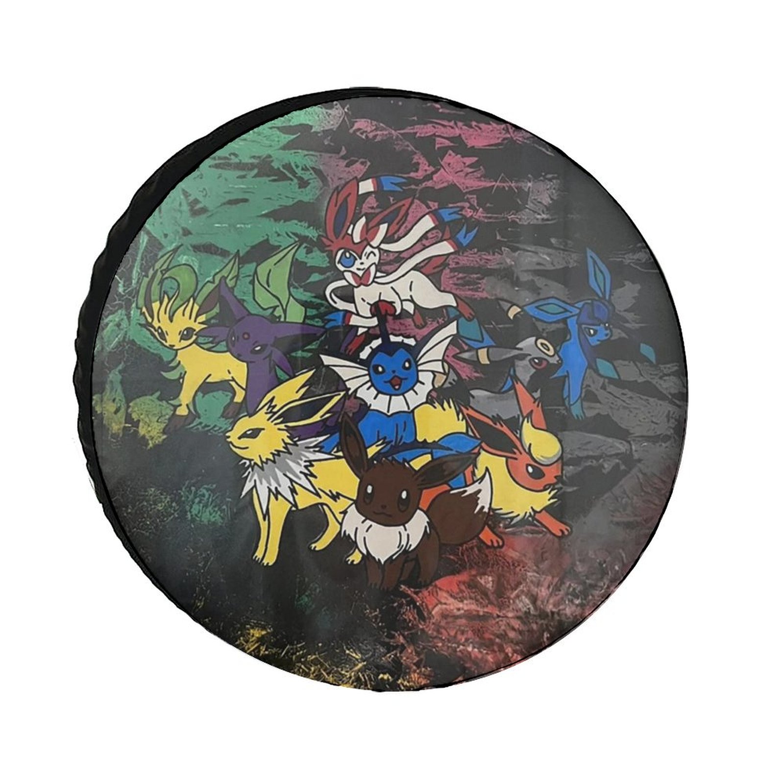 Pokemon Eevee Tire Cover Spare Tire Bag Spare tire Cover Waterproof ...