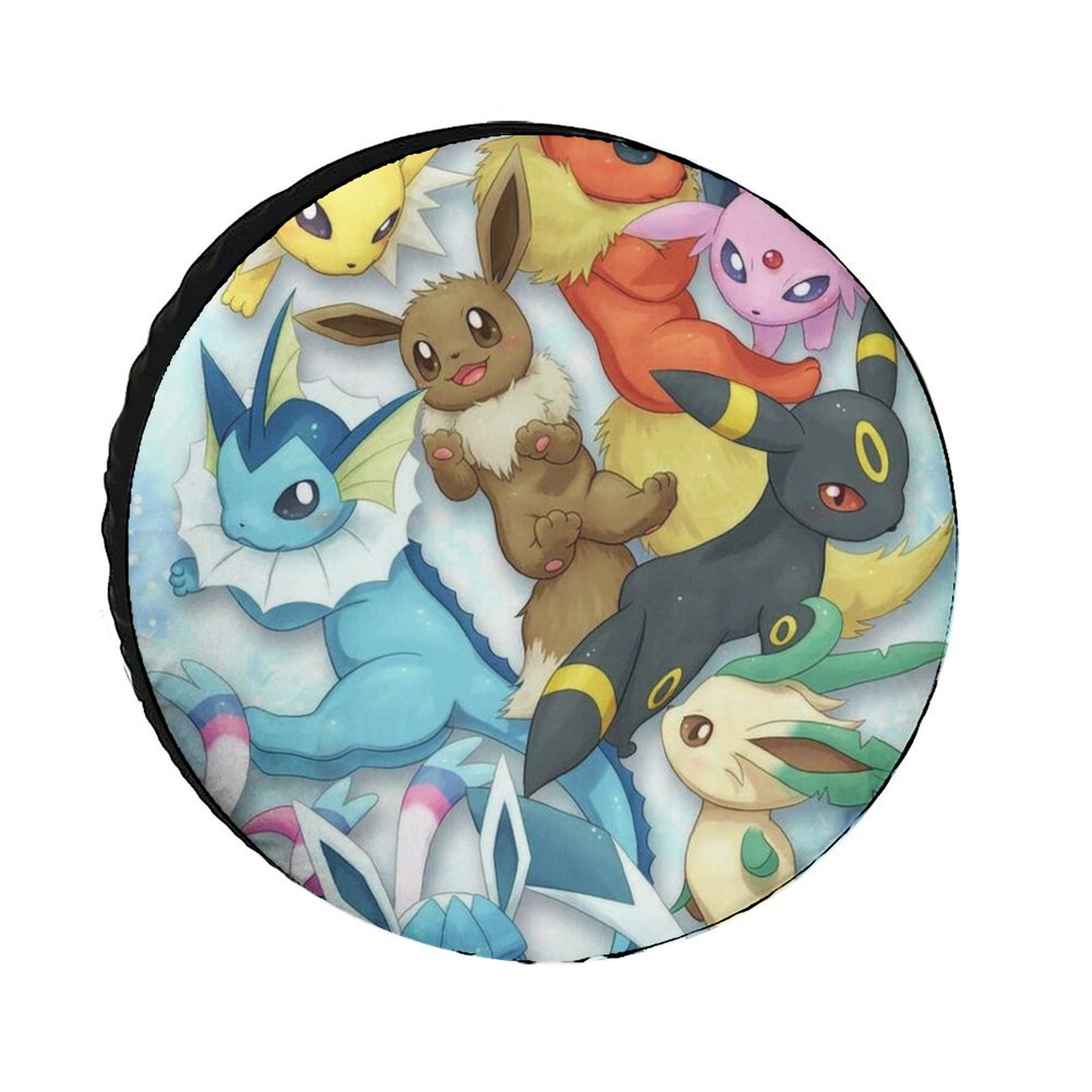 Pokemon Eevee Tire Cover Spare Tire Bag Spare tire Cover Waterproof ...