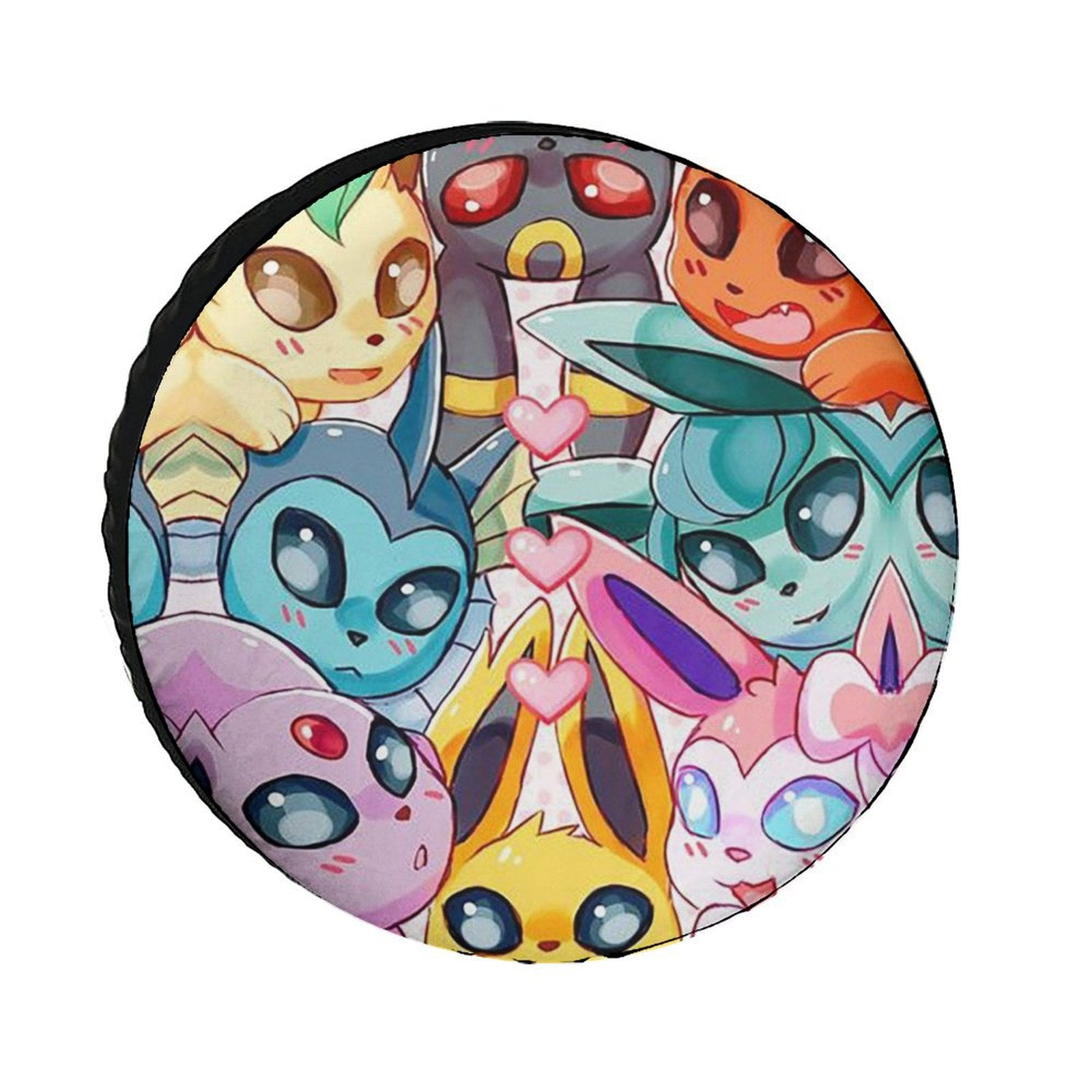 Pokemon Eevee Tire Cover Spare Tire Bag Spare tire Cover Waterproof ...