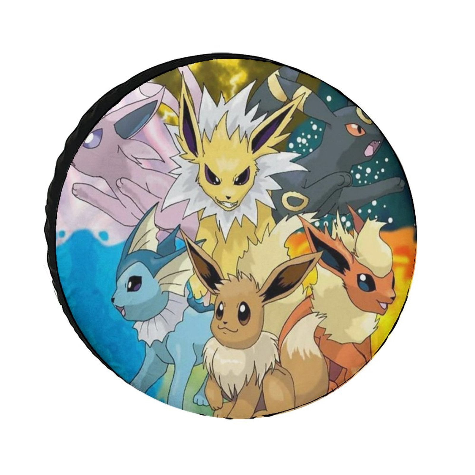 Pokemon Eevee Tire Cover Spare Tire Bag Spare tire Cover Waterproof ...