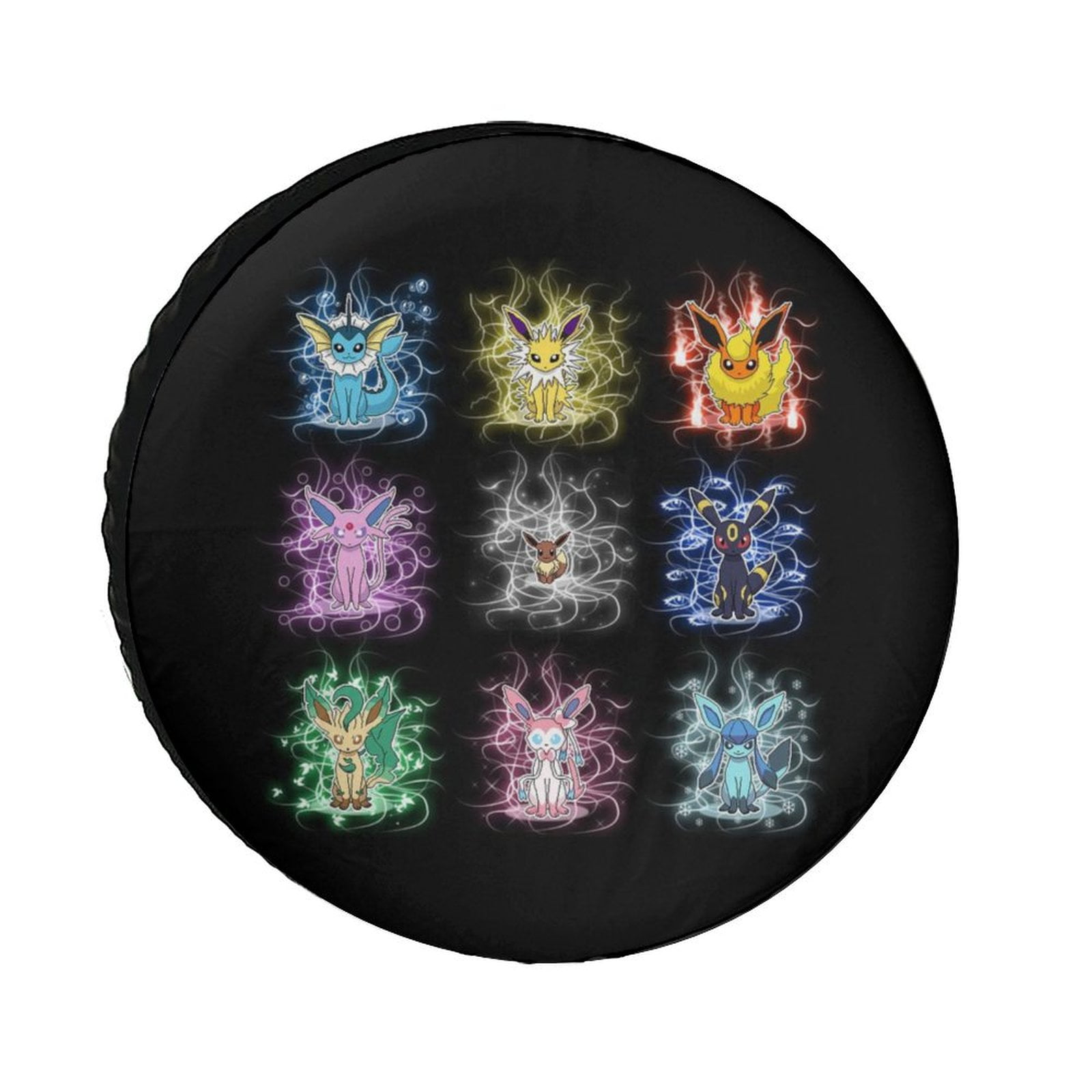 Pokemon Eevee Tire Cover Spare Tire Bag Spare tire Cover Waterproof ...