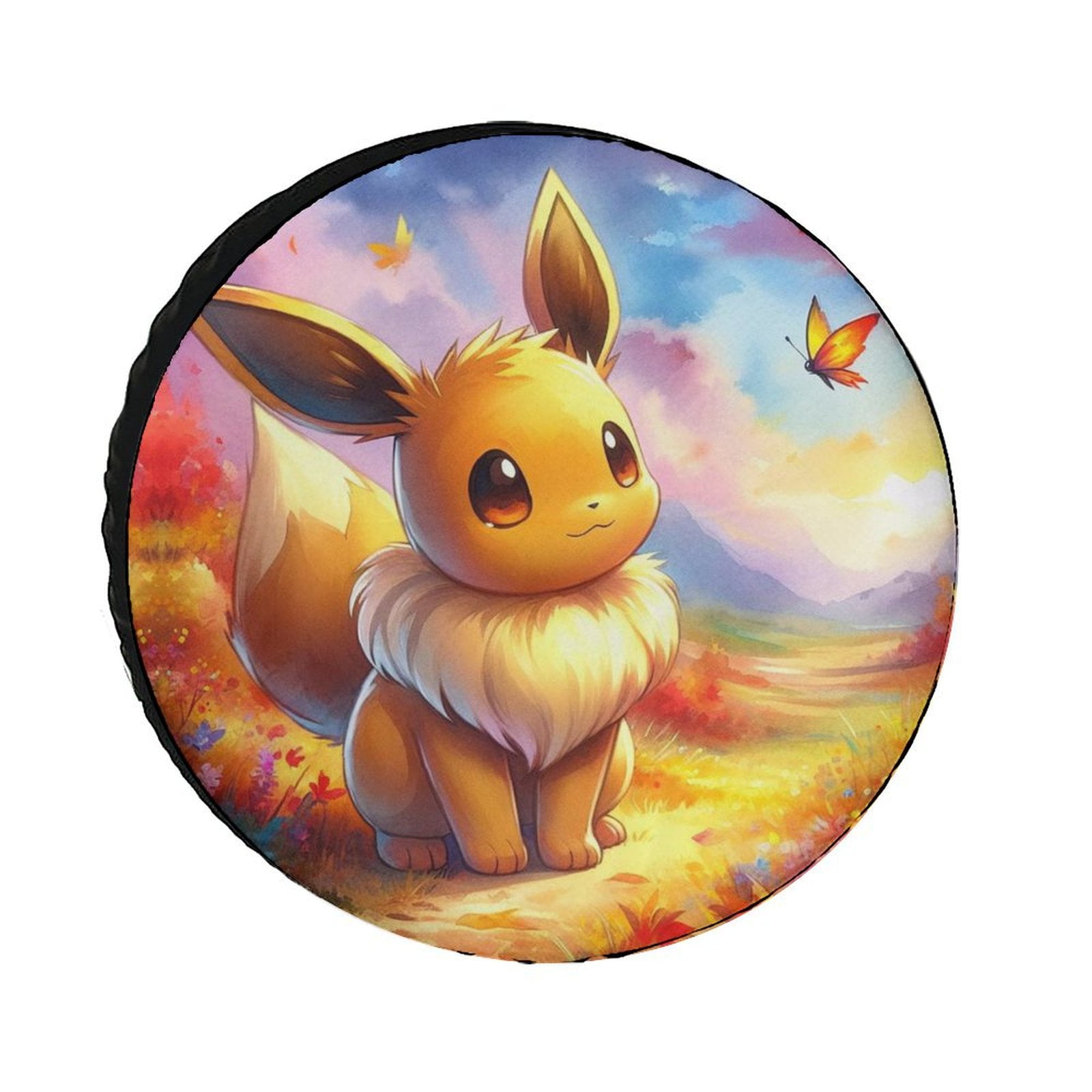 Pokemon Eevee Tire Cover Spare Tire Bag Spare tire Cover Waterproof ...