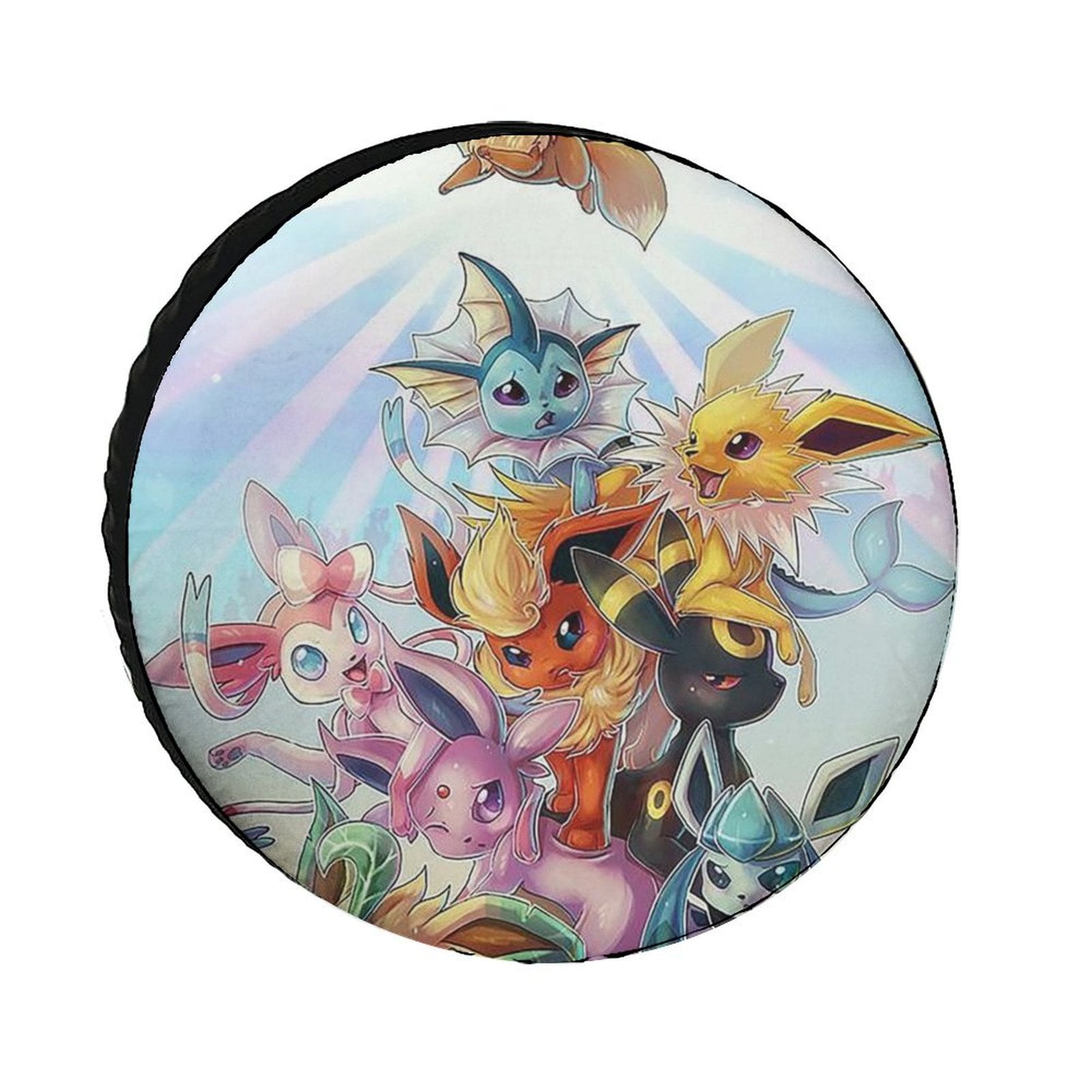 Pokemon Eevee Tire Cover Spare Tire Bag Spare tire Cover Waterproof ...