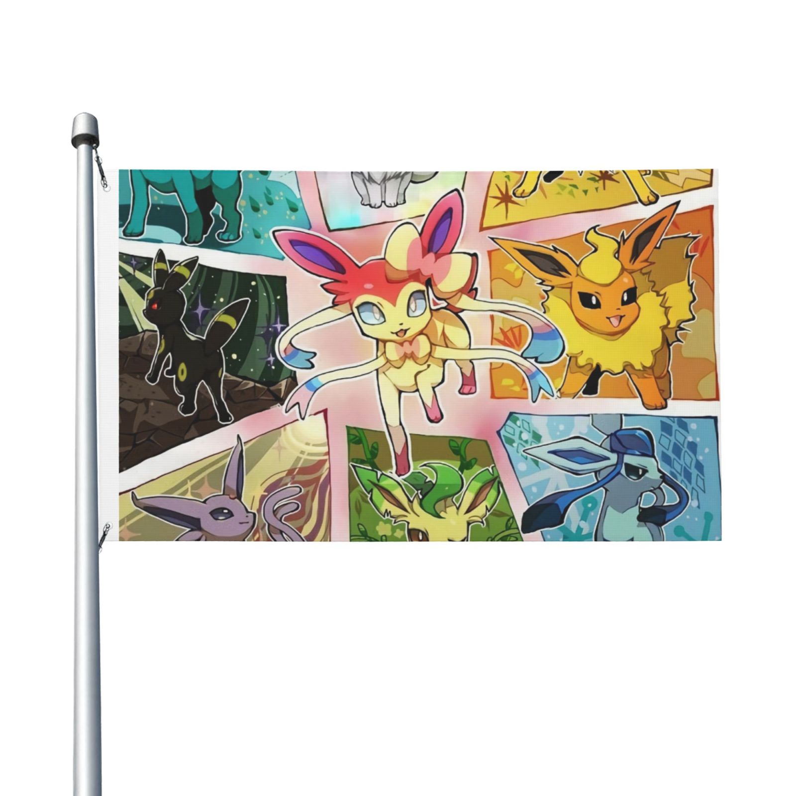 Pokemon Eevee,Vaporeon,Leafeon,Umbreon,Espeon,Glaceon,Flareon ...