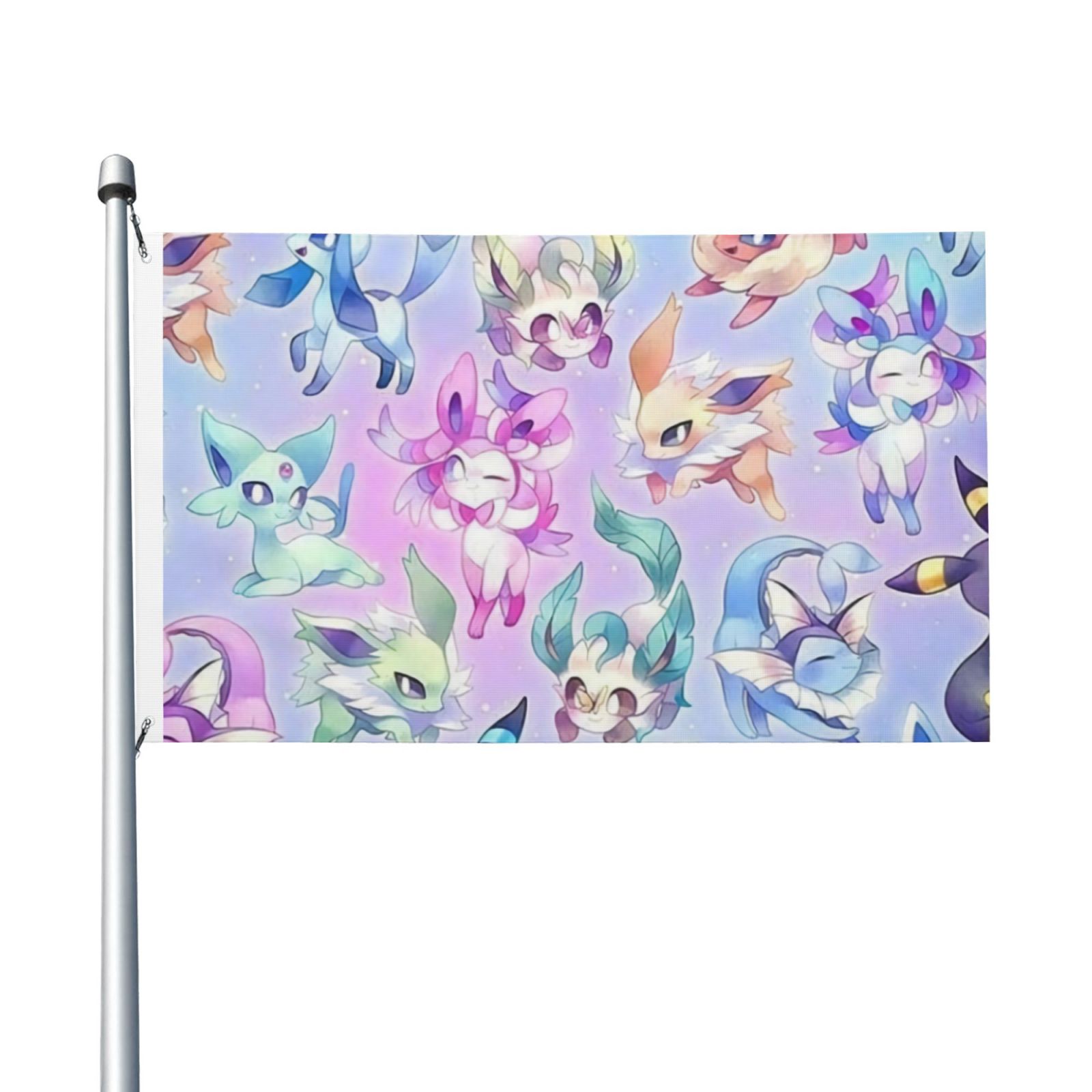 Pokemon Eevee, Vaporeon, Leafeon, Umbreon, Espeon, Glaceon, Flareon ...