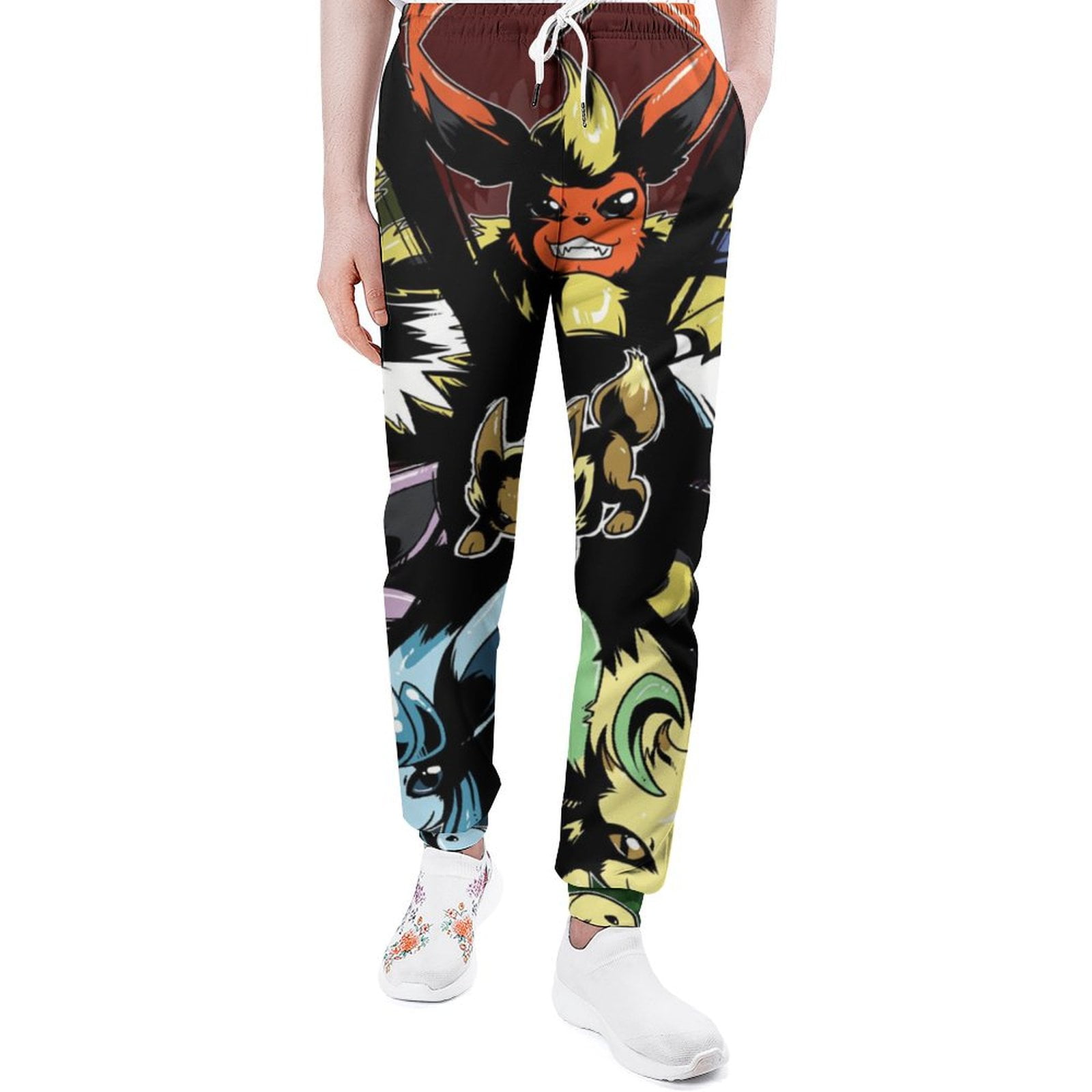 Pokemon Eevee,vaporeon,leafeon,umbreon,espeon,glaceon,flareon,jolteon Sweatpants for Men,Mens ...