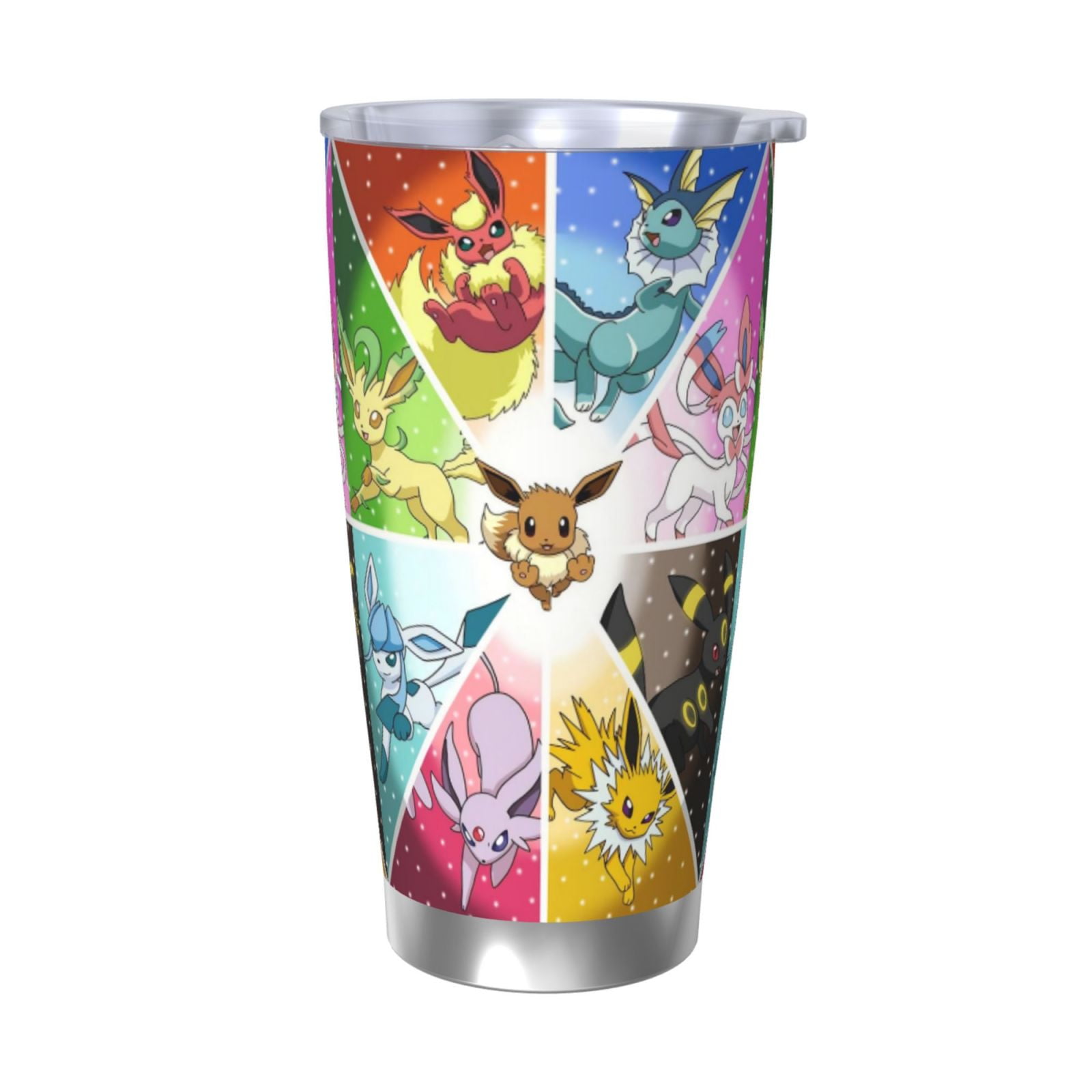 Pokemon Eeveelution Water Bottle 20oz,Pokemon Eeveelution Coffee Cups ...