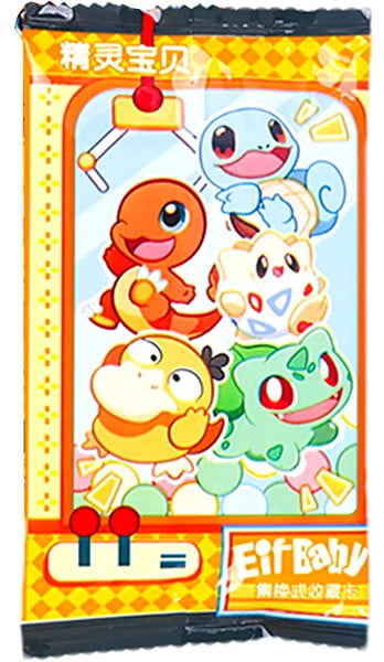 Eif Baby Pokemon Eif Booster Pack, Chinese Edition, 3 Collectible Cards ...