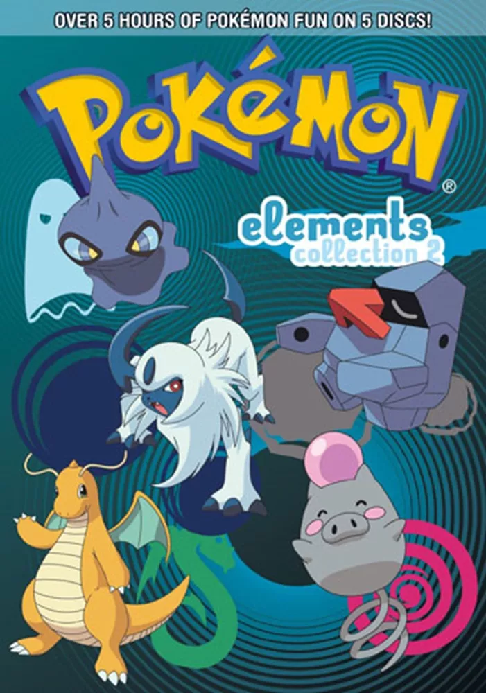 Pokemon Elements Collection Part 2 D*V*D | Book It - Walmart.com