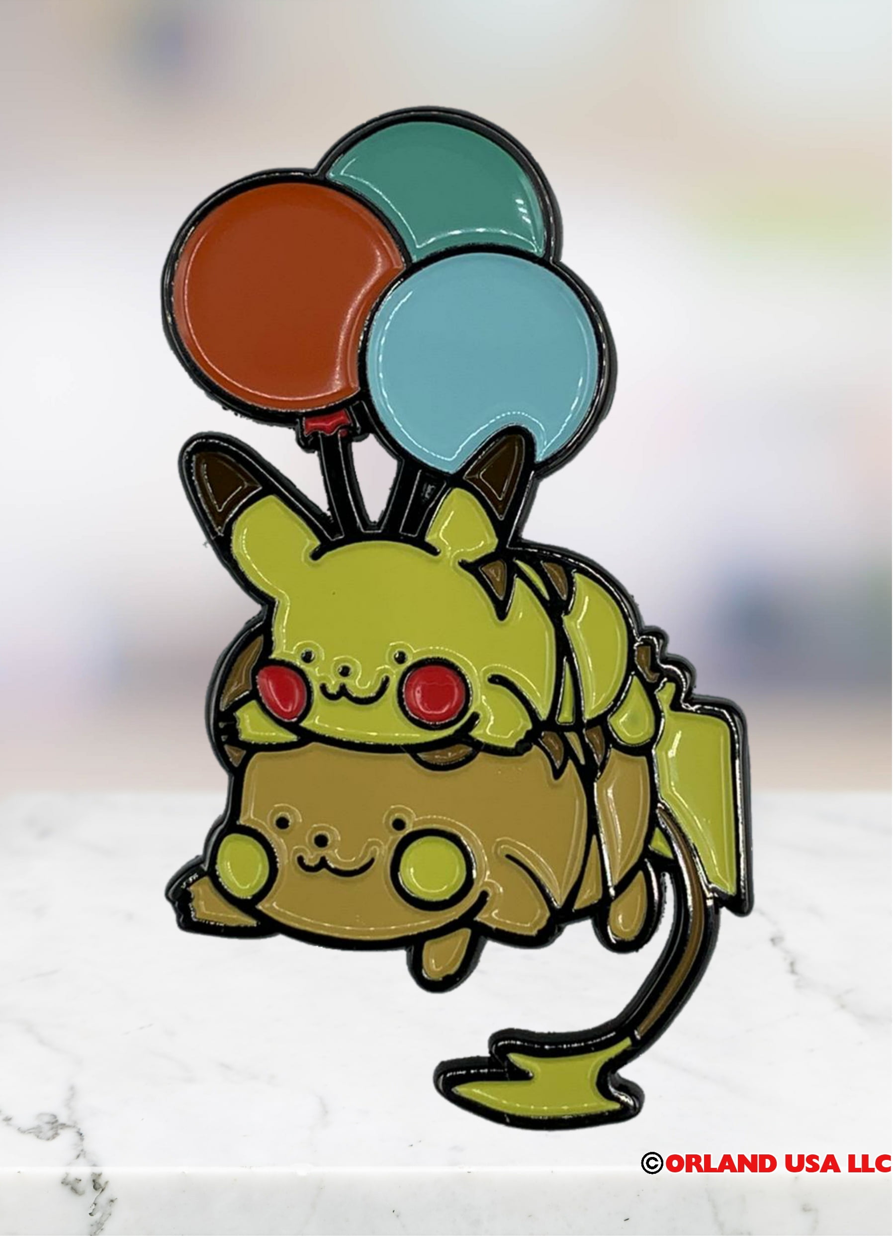 Pokemon Enamel Pin Set, Pikachu Raichu, Art, Pins - Walmart.com