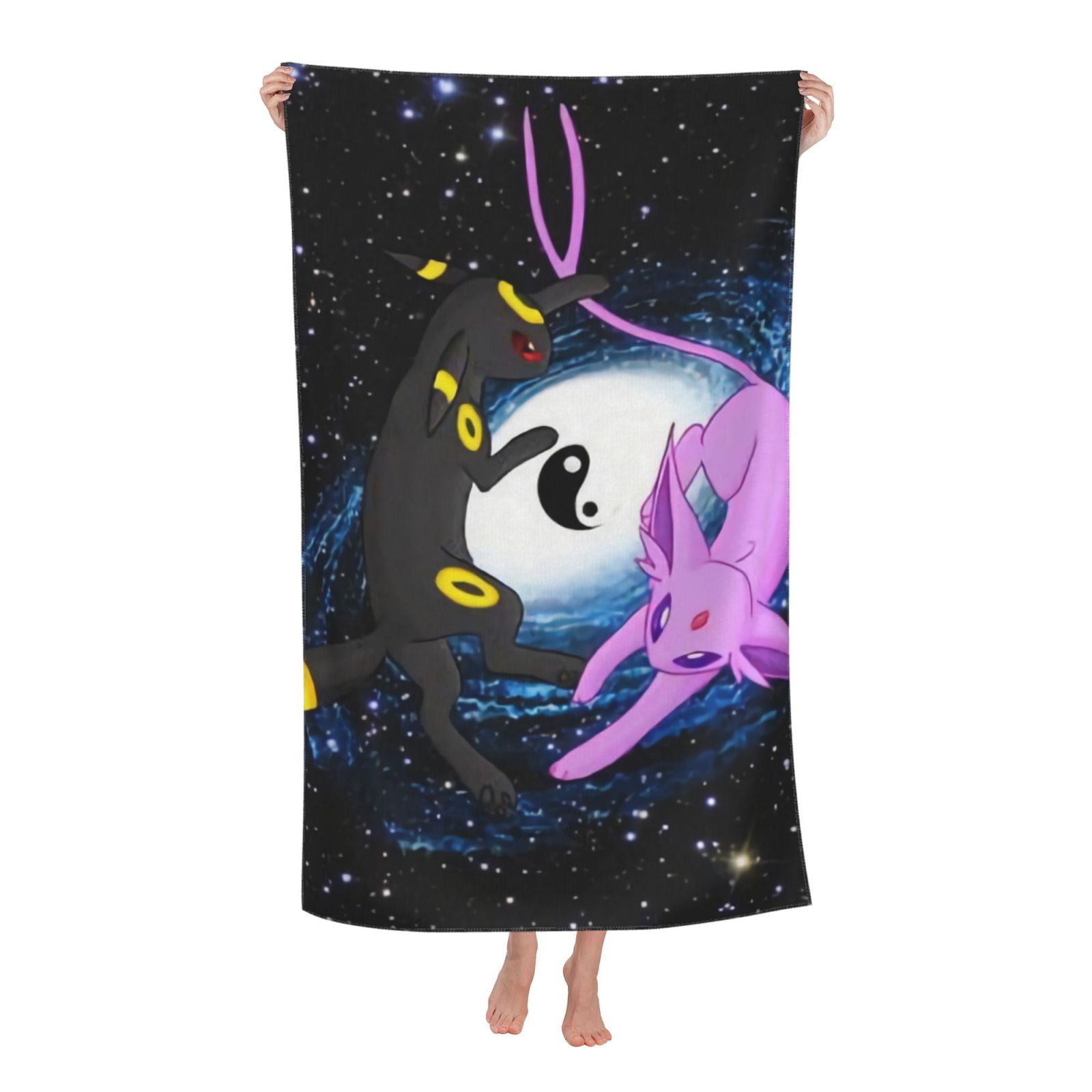 Pokemon-Espeon Umbreon Bath Towels,Pokemon-Espeon Umbreon Beach Towel ...