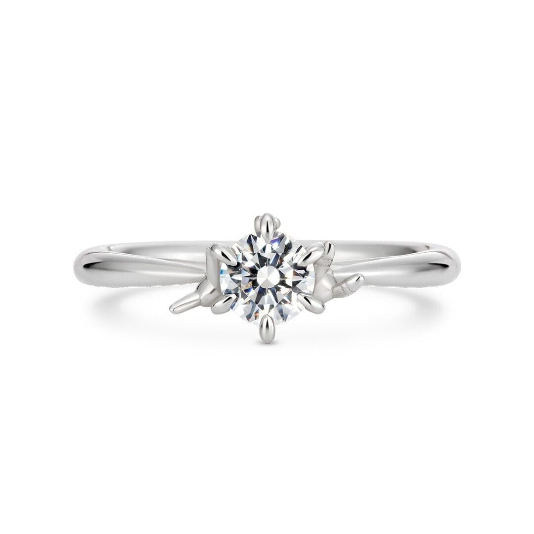 Pokemon Espeon & Umbreon Solitaire Diamond Ring 1.5 Ct Diamond 14K ...