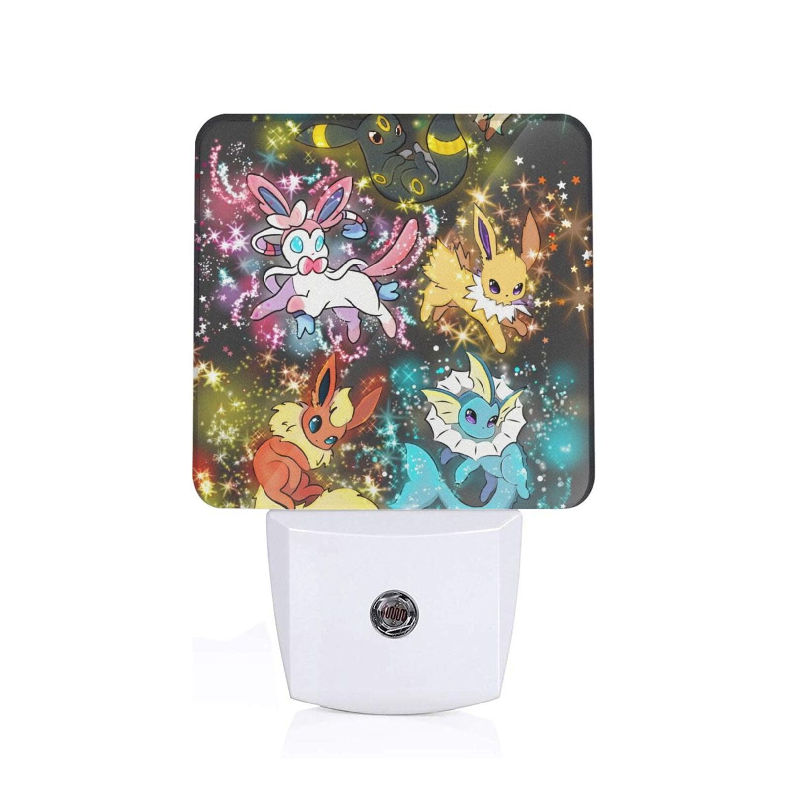 Pokemon Evee Y Evoluciones Night Lights Plug Into Wall [1 Pack],Color ...