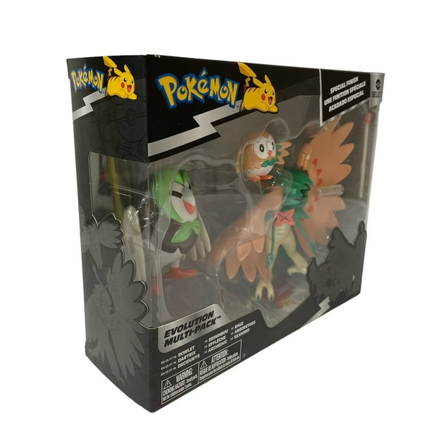 Pokemon Evolution Multi-Pack Rowlet Dartrix and Decidueye Action ...