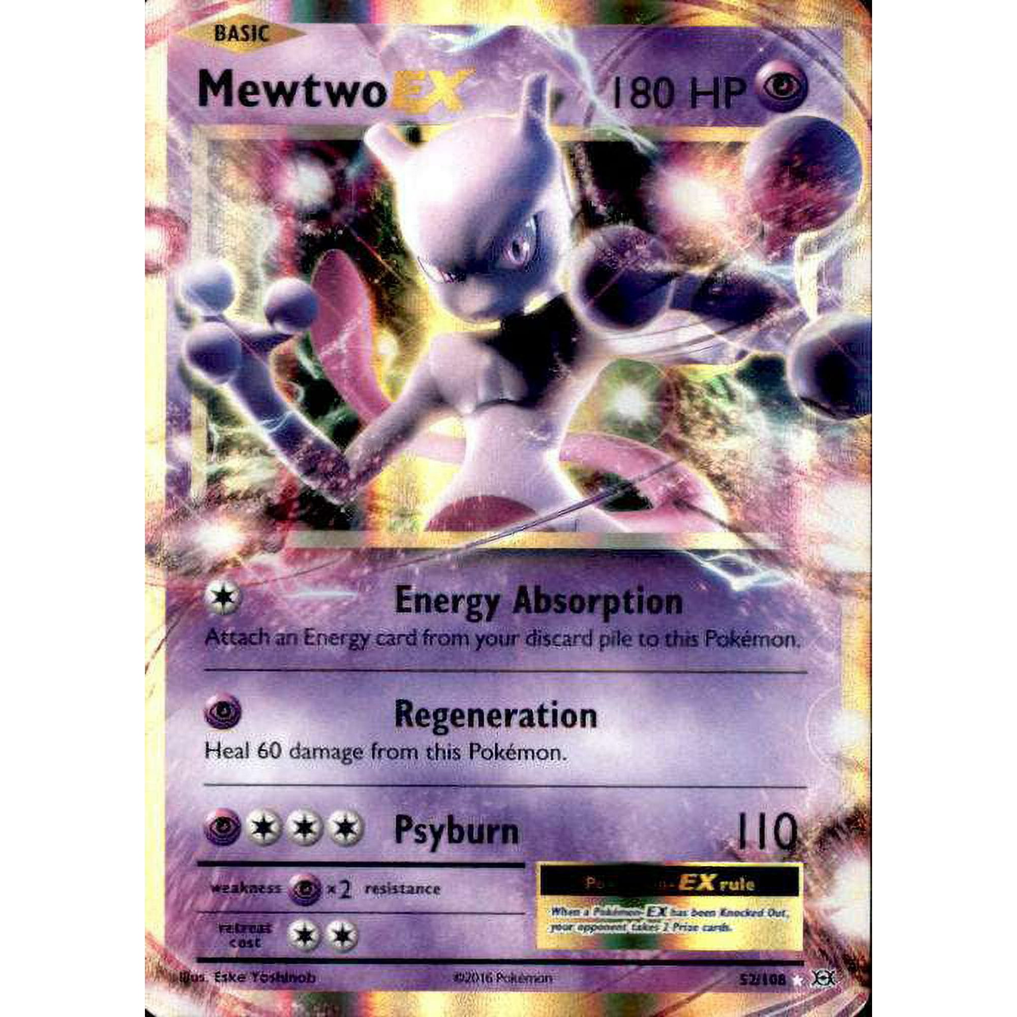 Mewtwo Y Card
