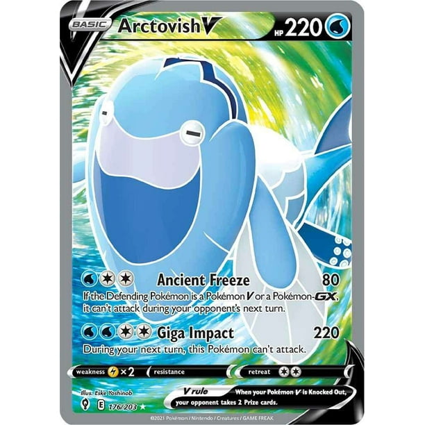 Pokemon Evolving Skies Arctovish V #176 - Walmart Business Supplies