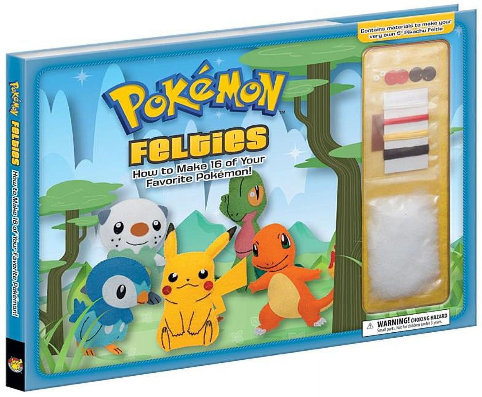 Pokemon Felties: How to Make 16 of Your Favorite Pokemon, (Hardcover ...